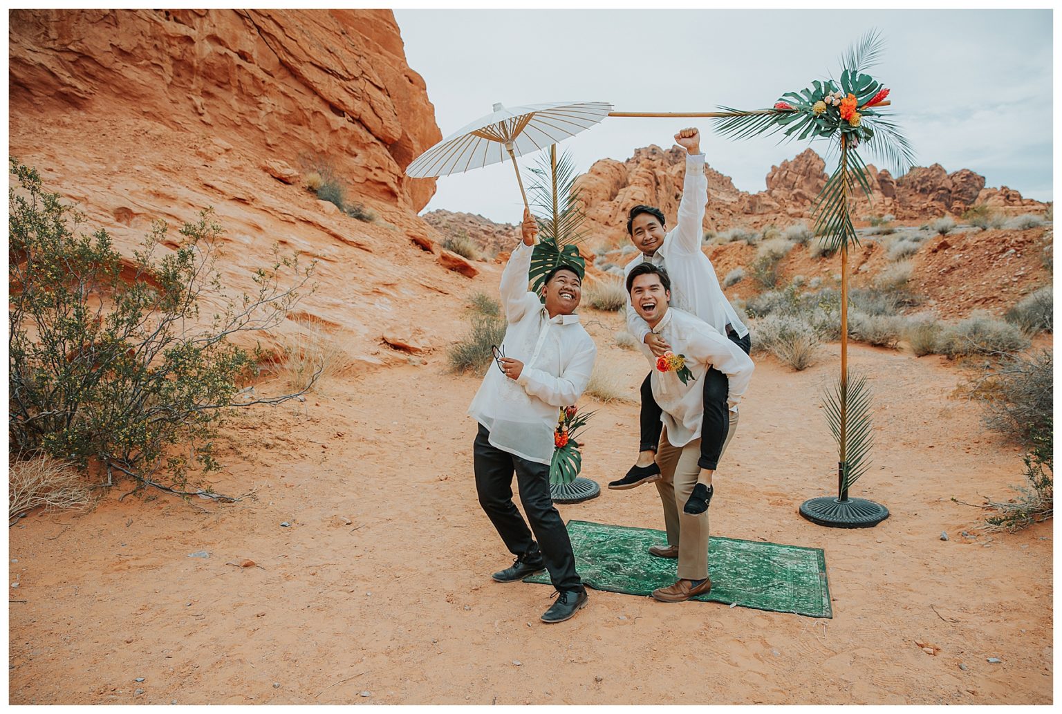 Finally Married at Valley of Fire, Nevada | Katrina & Ray | Cactus ...