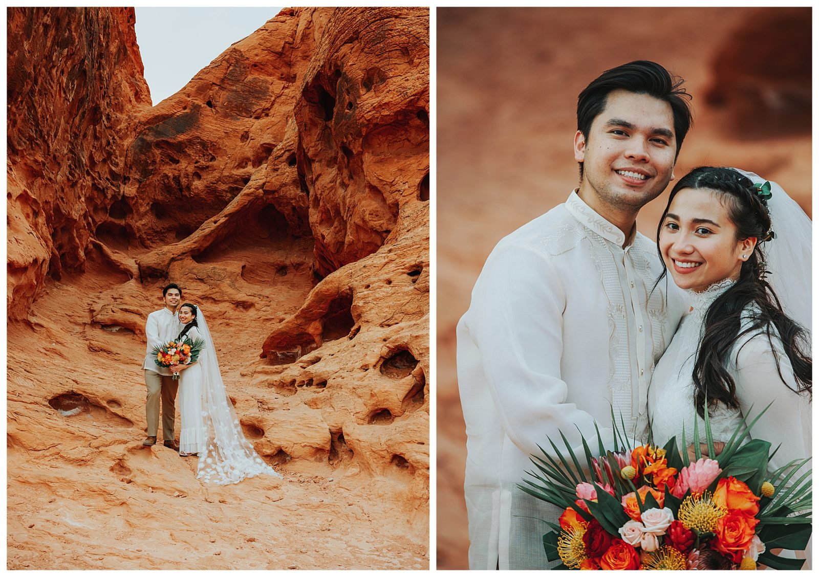 Finally Married at Valley of Fire, Nevada | Katrina & Ray | Cactus ...