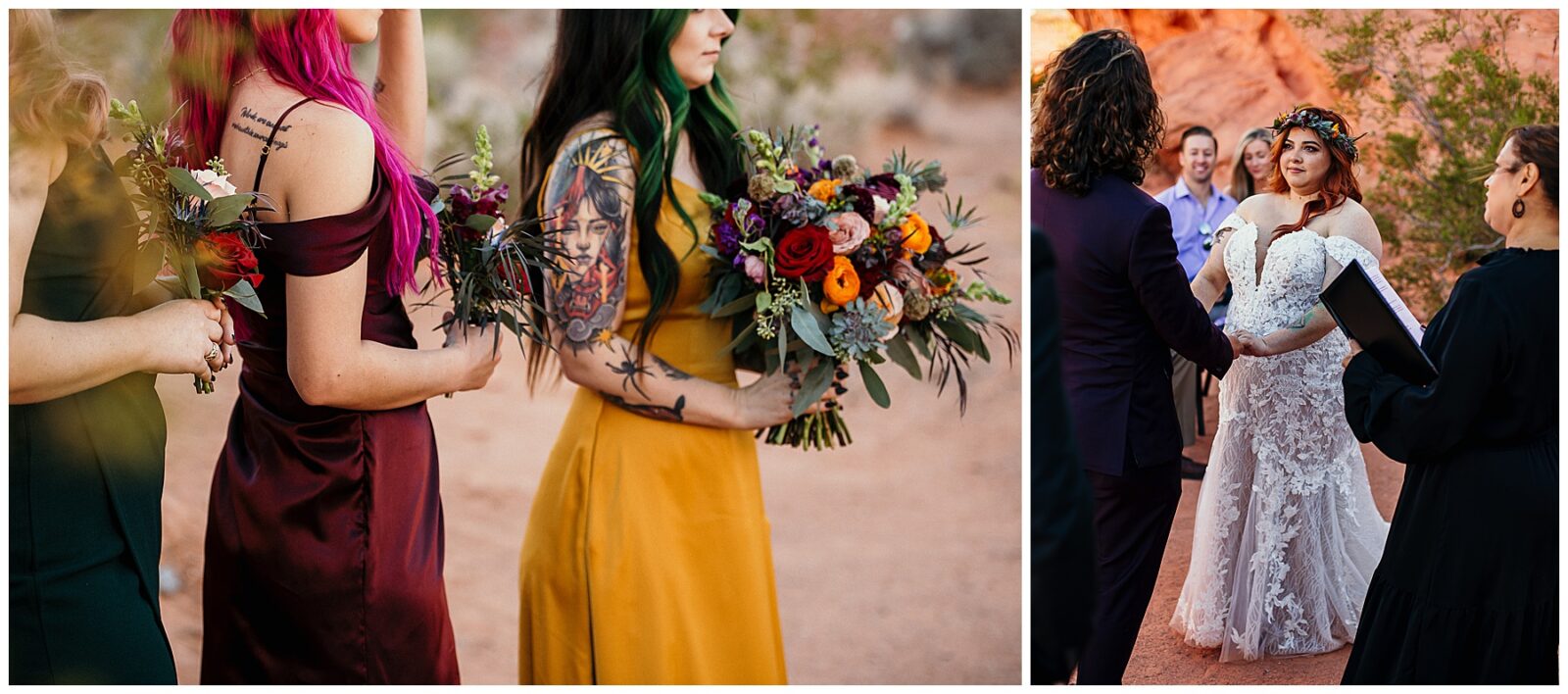 Goth Jewel Tone Moody Wedding | Stephanie & Chris | Cactus & Lace Weddings