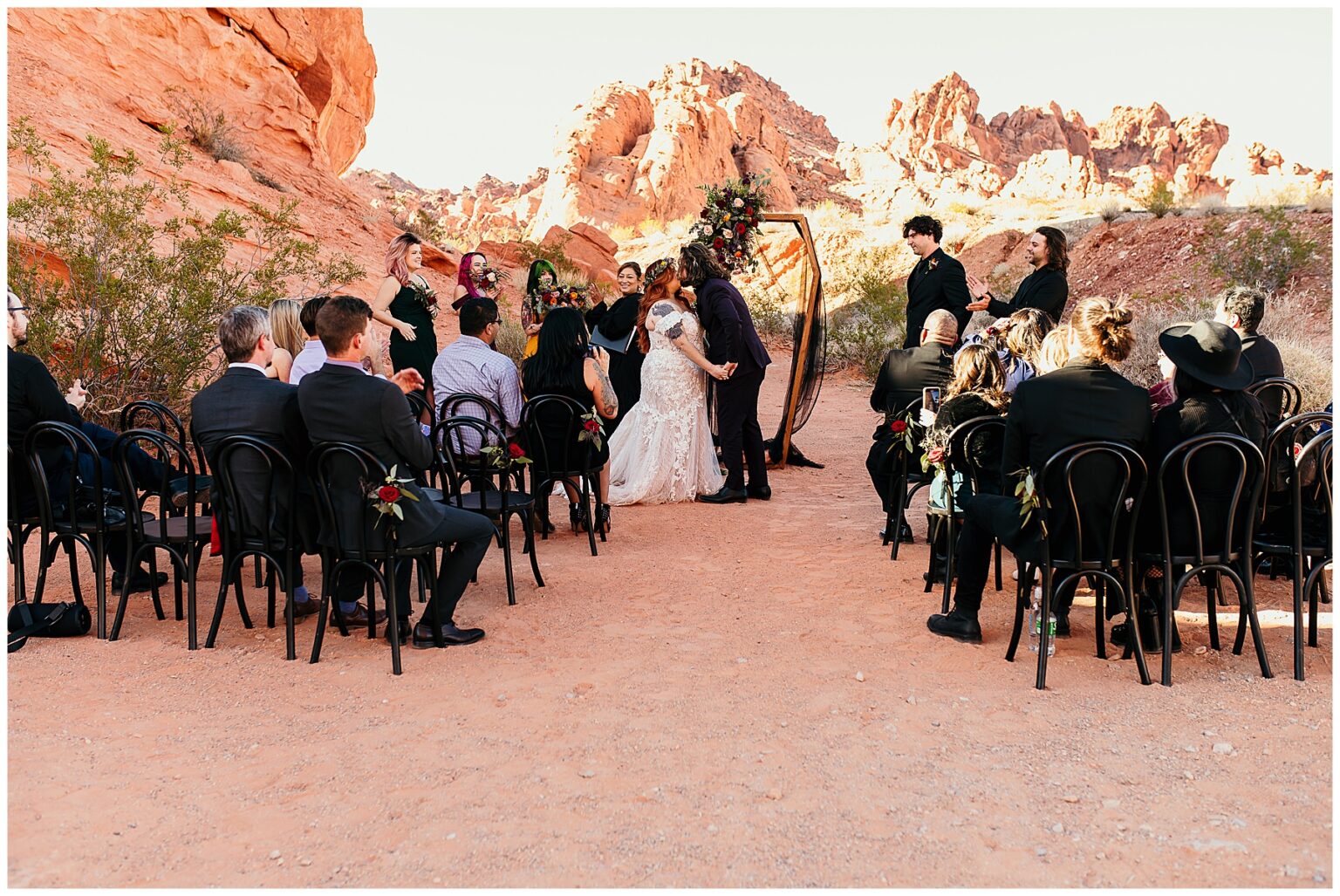 Goth Jewel Tone Moody Wedding | Stephanie & Chris | Cactus & Lace Weddings