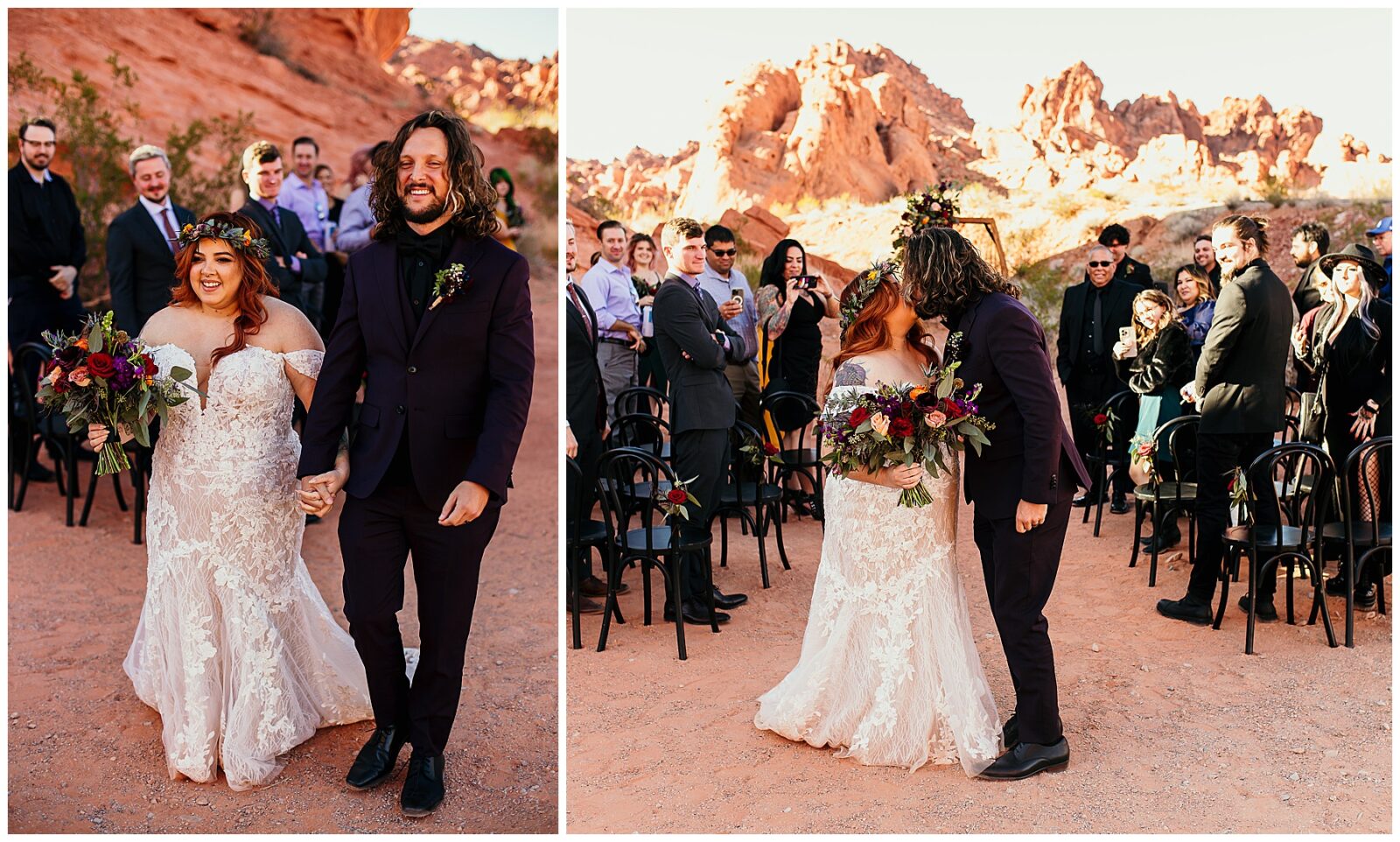 Goth Jewel Tone Moody Wedding | Stephanie & Chris | Cactus & Lace Weddings