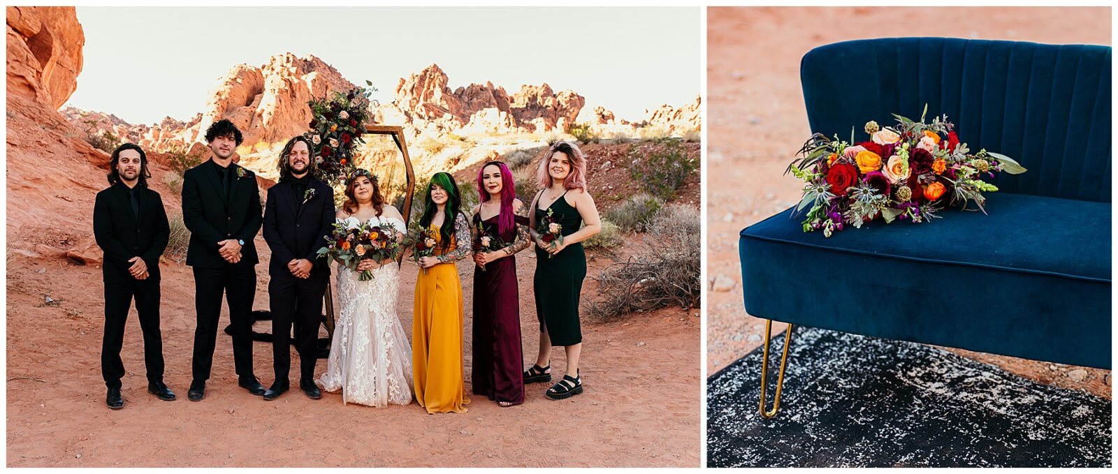 Goth Jewel Tone Moody Wedding | Stephanie & Chris | Cactus & Lace Weddings